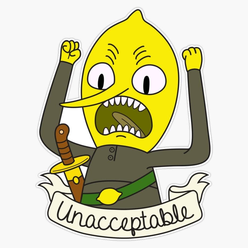 Amazon.com - Enchiridion Adventure Time Bumper Sticker Vinyl Decal 5"