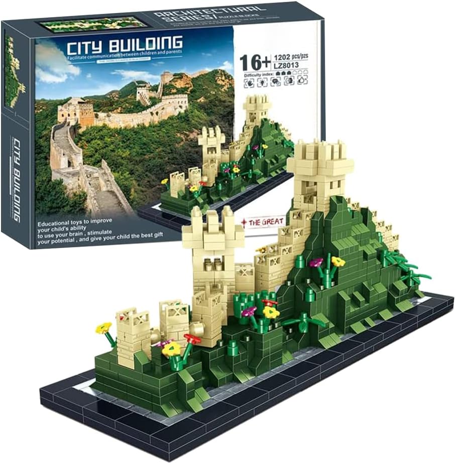 Amazon.com: MARM Architecture The Great Wall Micro Building Blocks Sets ...