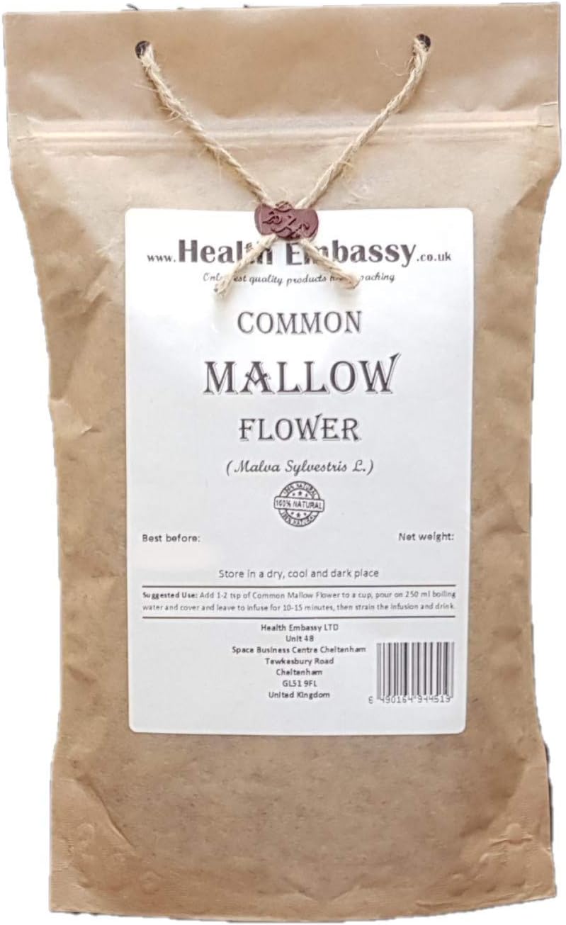 Herba Organica - Common Mallow Flower - Malva sylvestris L - High ...