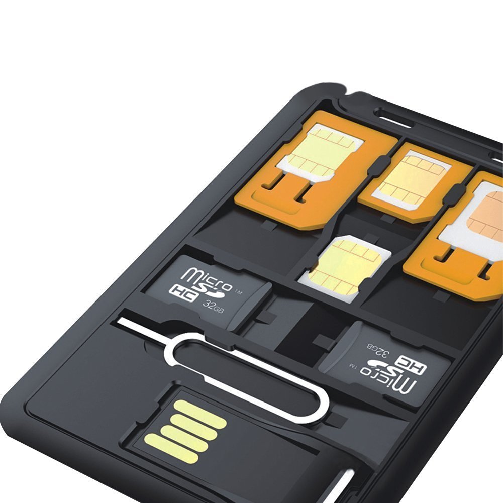 F-EYE Moerdon 5 In 1 Sim Card Adapter: Nano To Micro Sim Card+ Micro SD ...