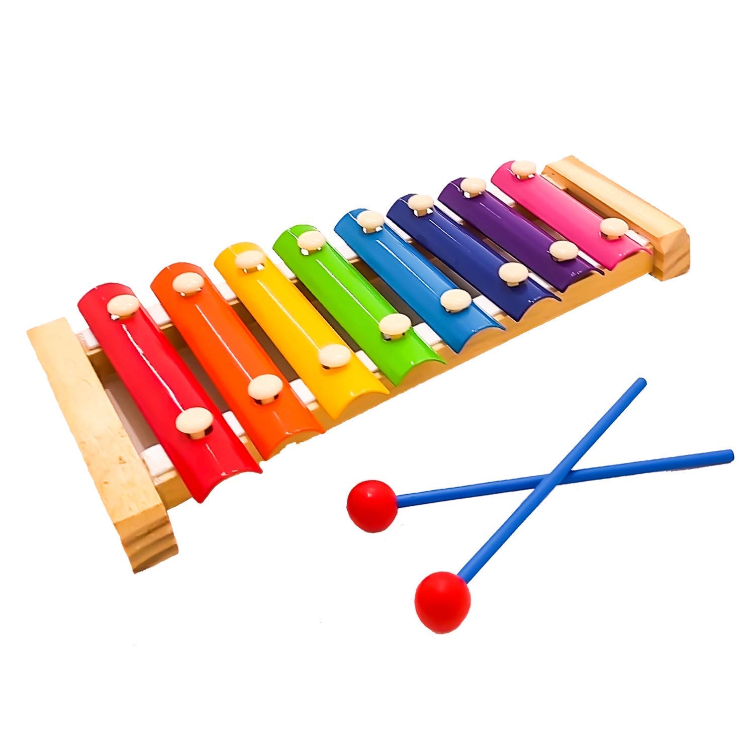 Buy SubiMouIQ Wooden Montessori Toy, Xylophone with 8 Notes(Big Size ...
