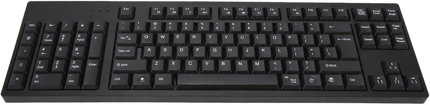 Annadue USB Wired Keyboard, Qwerty UK Layout, 109 Key Left Hand ...