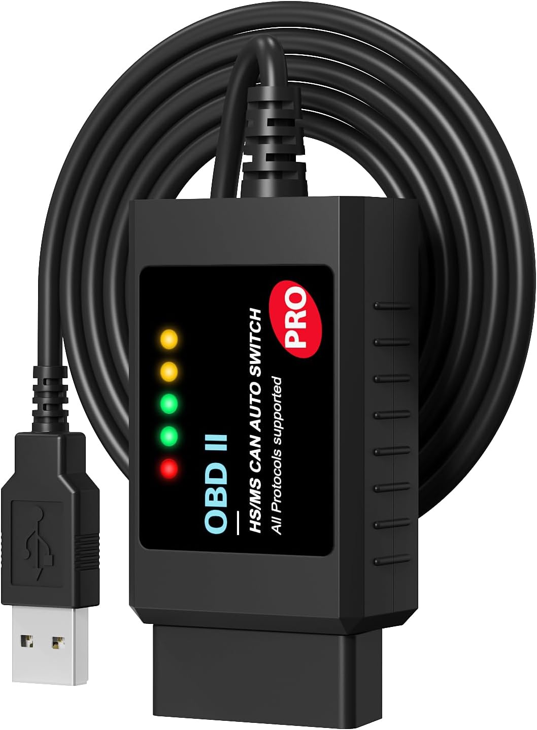 Amazon.com: FASLINK OBD2 USB Adapter Cable, OBDII Scanner Diagnostic ...