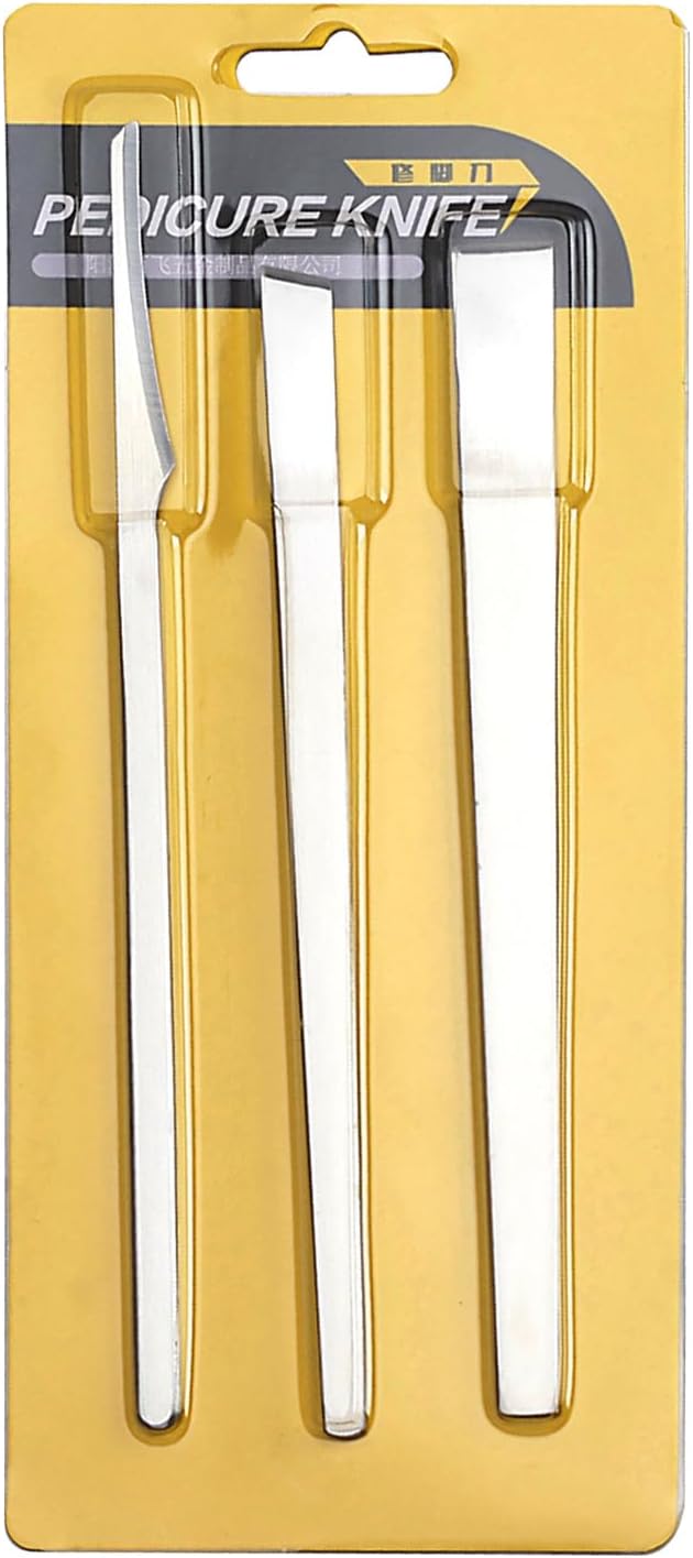 Amazon.com: 4 Pcs Pedicure Knife Set,Stainless Steel Pedicure Knife ...