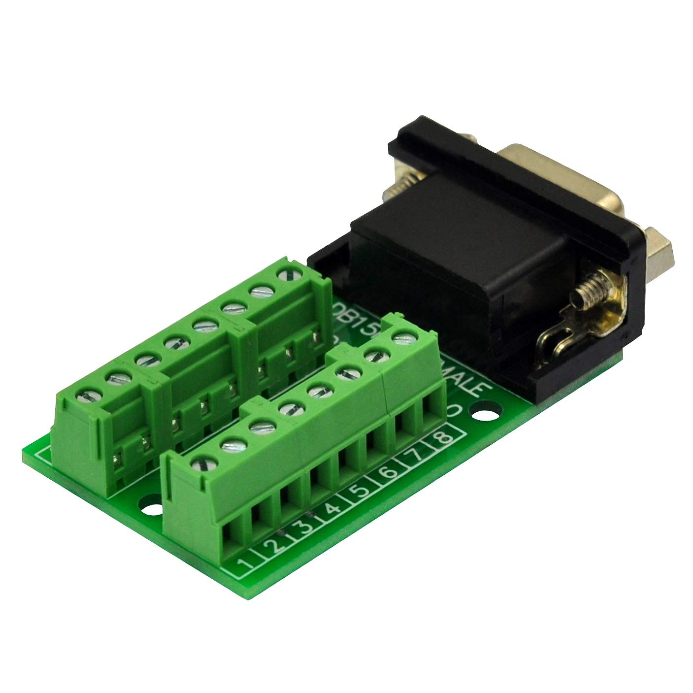 Snapklik.com : Slim Right Angle D-SUB Header Breakout Board Terminal ...