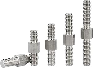 Amazon.com: QXCIVR Double-Ended Threaded Rod M4 M5 M6 M8 M10 M12 M14 ...