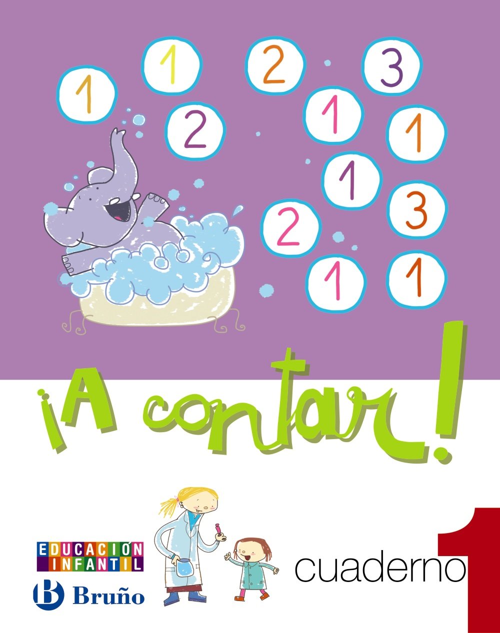 Amazon.co.jp: ¡A contar!, 1 Educación Infantil, 3-5 años. Cuaderno : 本