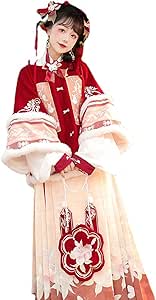 Amazon.com: Chinese Red Hanfu-Women Ancient Chinese Dress Traditional ...
