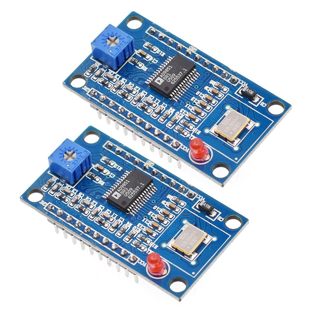 2PCS DDS Signal Generator Module 0-70MHz AD9851 2 Sine Wave and 2 ...