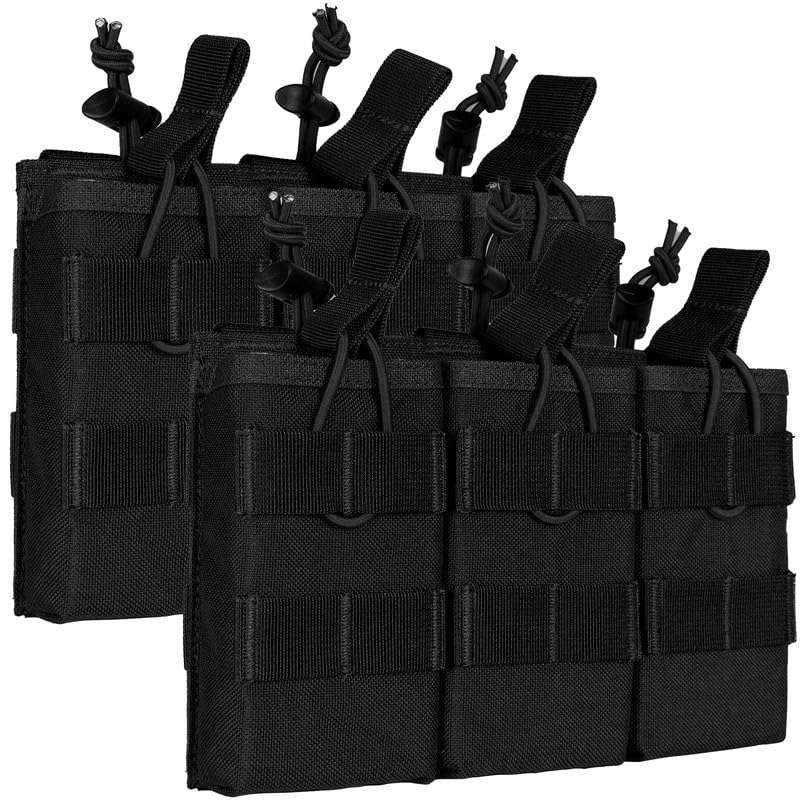 Snapklik.com : Tactical Magazine Pouch Piece Of 2 Molle Triple Mag ...