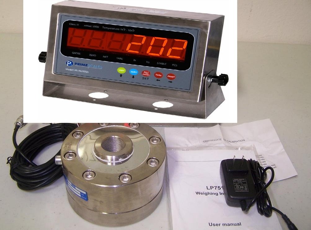 Buy Portable Compression Scale Set 50,000X1LB,LPD-50K Low Profile Load ...