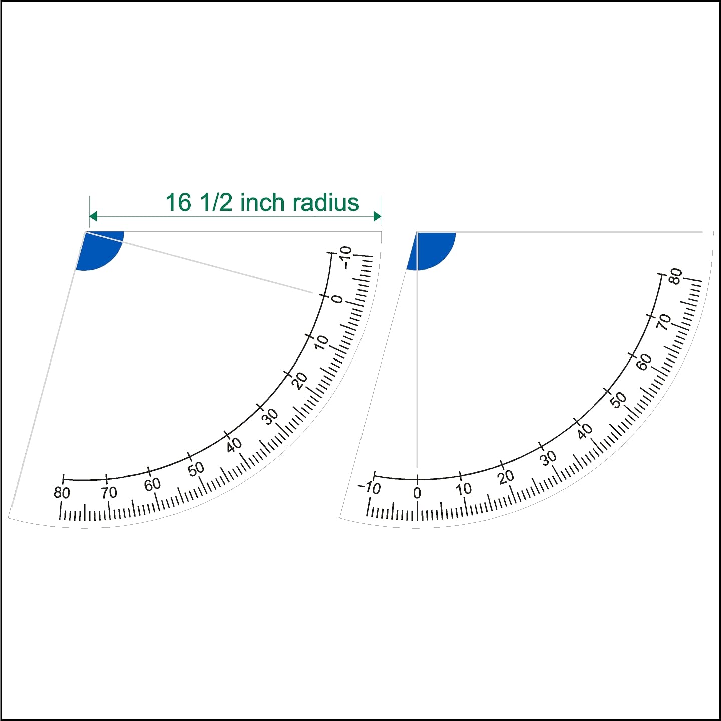 Amazon.com: Crane Boom Angle Indicator Decal Kit (16 1/2") : Automotive