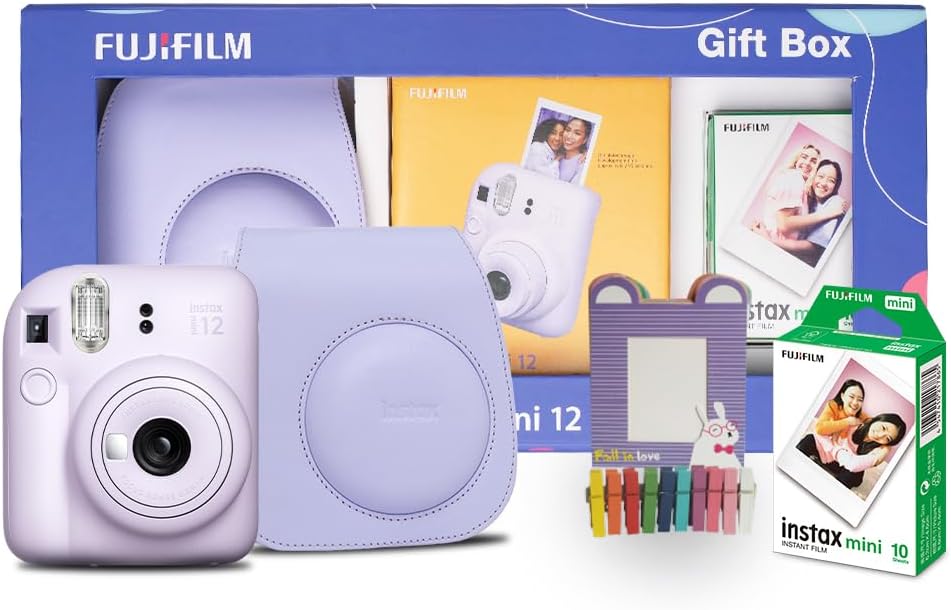 Buy Fujifilm Instax Mini 11 Instant Camera (Lilac Purple) Happiness Box ...