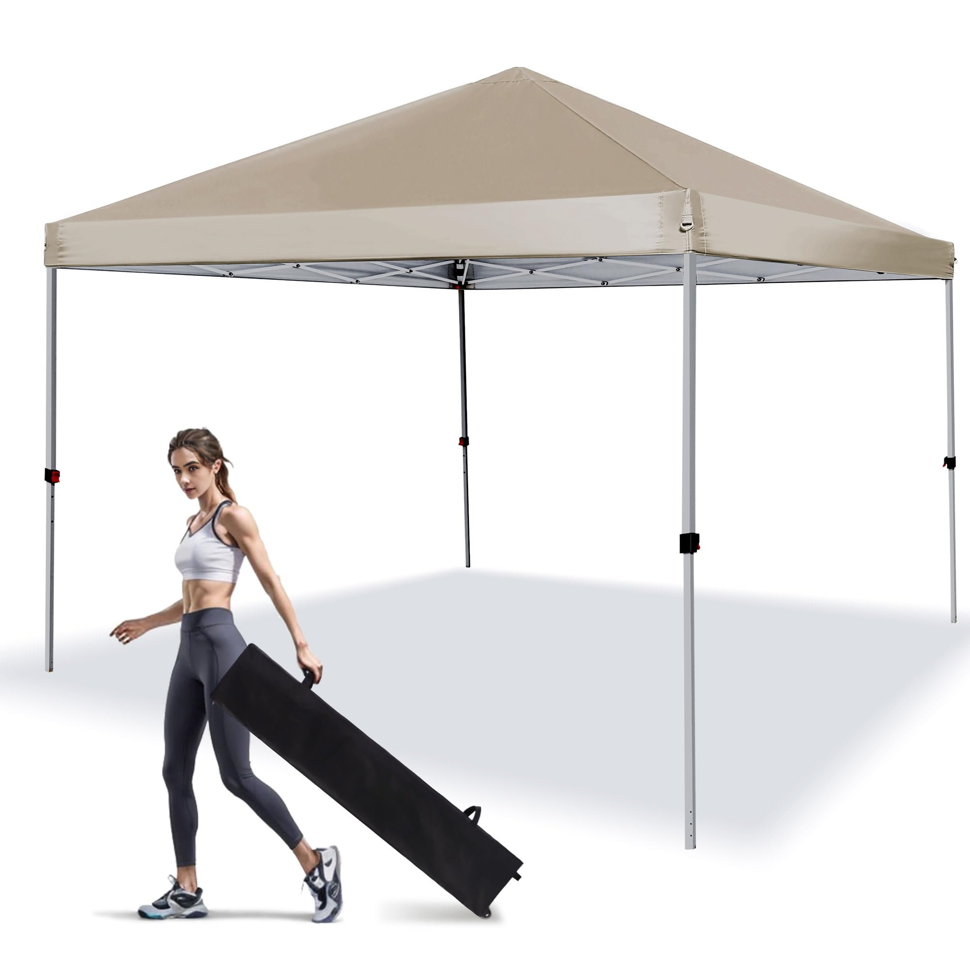 Snapklik.com : Canopy Tent 10X10 FT,Heavy Duty Sun Instant Shelter w ...