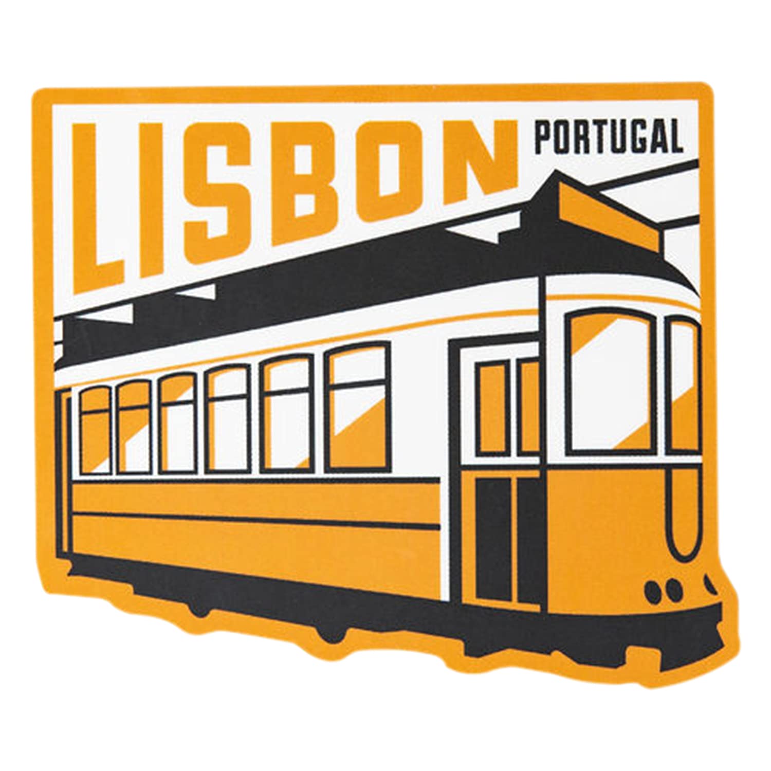 Amazon.com - Vagabond Heart Lisbon Sticker - Weatherproof Vinyl ...