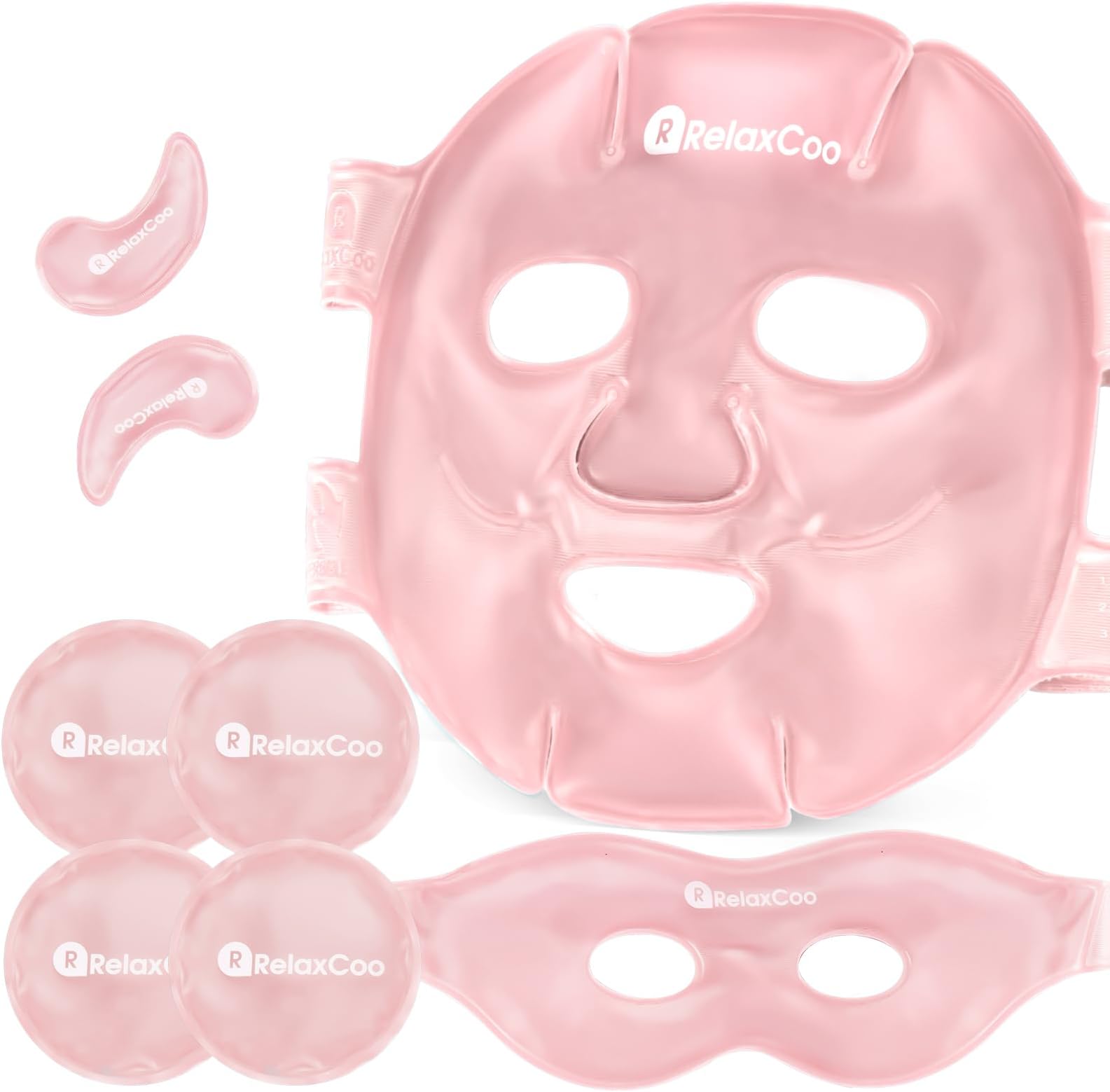 Amazon.com: RelaxCoo Ice Face Eye Mask for Dark Circles and Puffiness ...