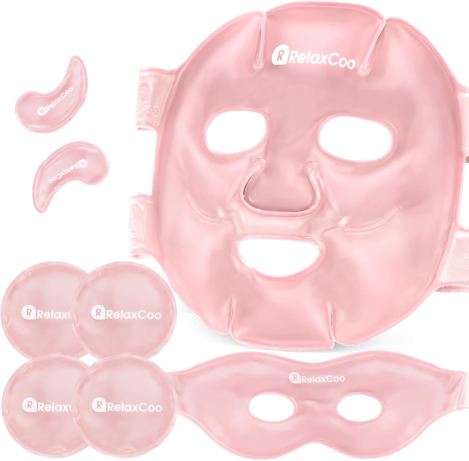 Amazon.com: RelaxCoo Ice Face Eye Mask for Dark Circles and Puffiness ...