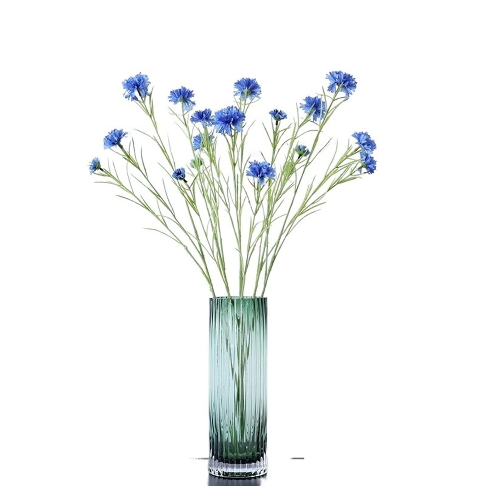 Cornflower Blue Silk Flower Centerpieces Cornflower, Artificial, Blue,