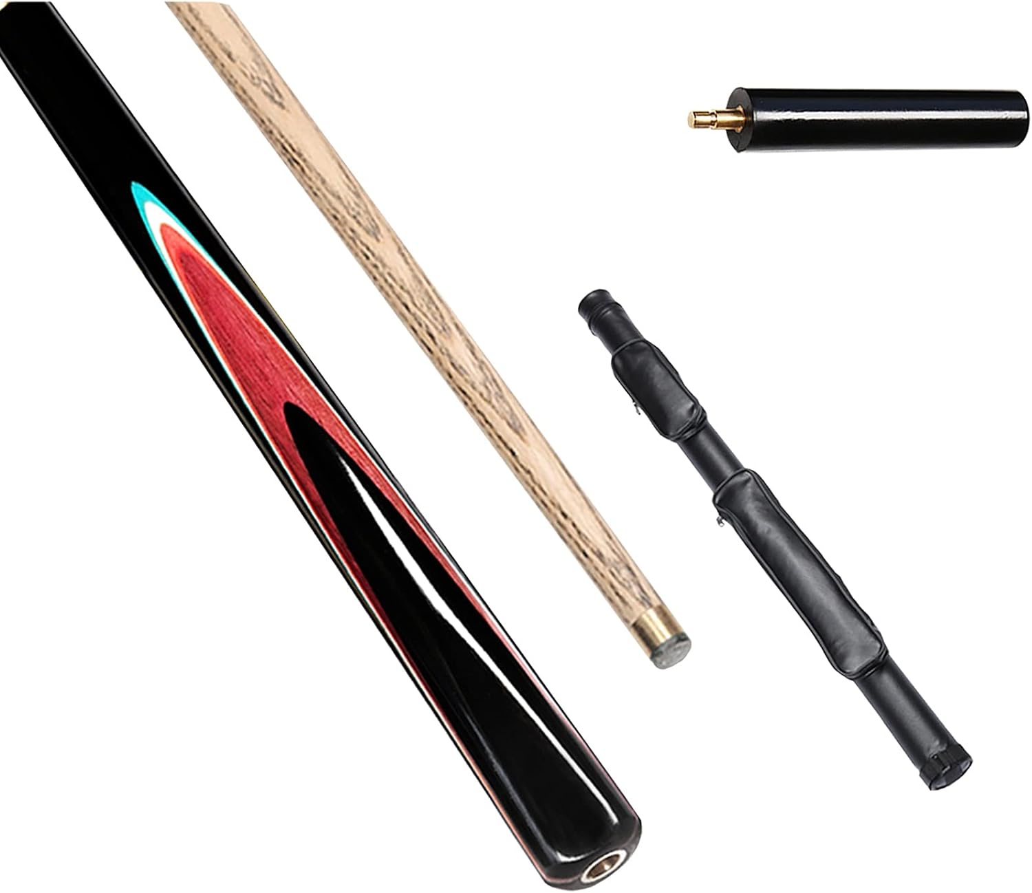 Amazon.com: 3/4 Split Cue - Billiard Cue Sticks, With Extension Rod ...