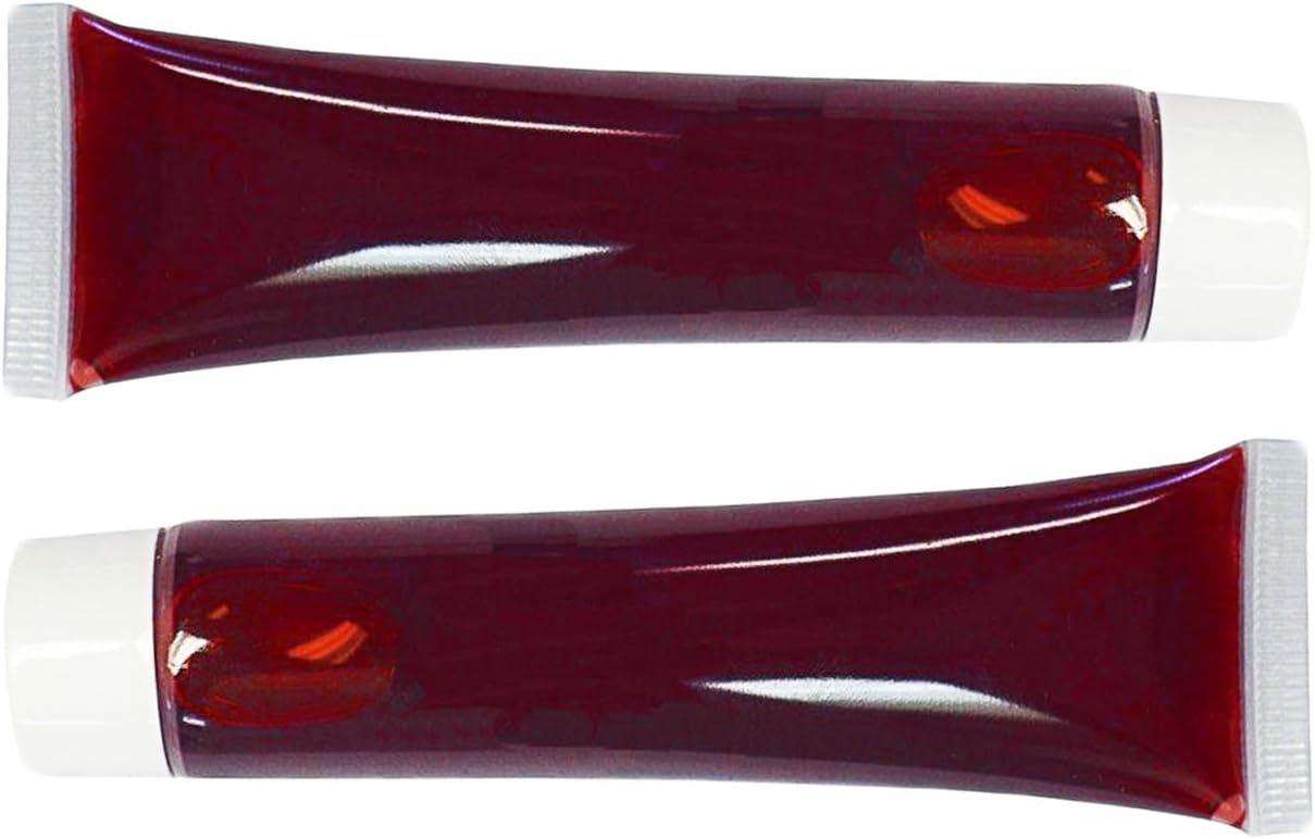 Amazon.com: Set of 2 Halloween Fake Blood Capsules! 27ml of Halloween ...