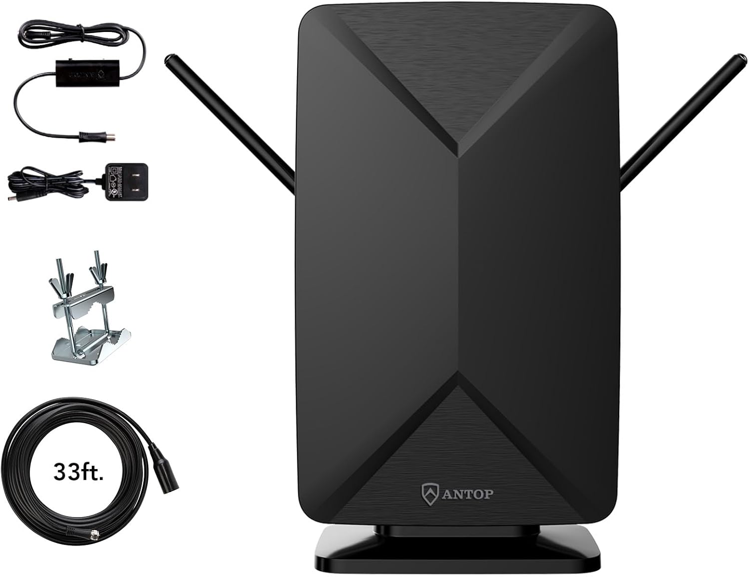 Amazon.com: Smartpass Amplified HDTV Antenna - Flat Panel Mini Big Boy ...