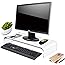 Clear Acrylic Computer Monitor Stand Holder, Acrylic Monitor Riser for ...
