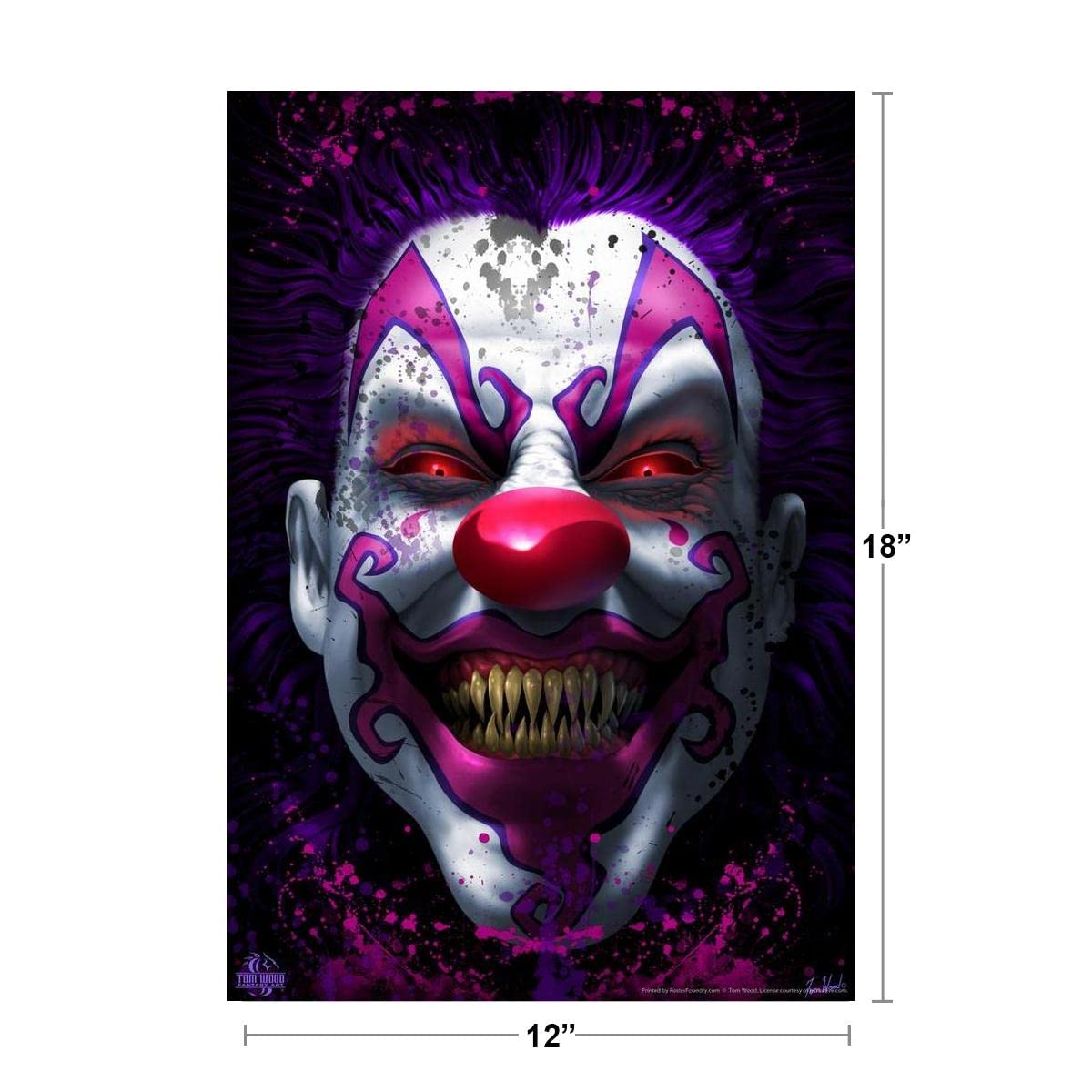 Creepy Clown Pattern Scary Clown Stock Illustrations – 3,423 Scary