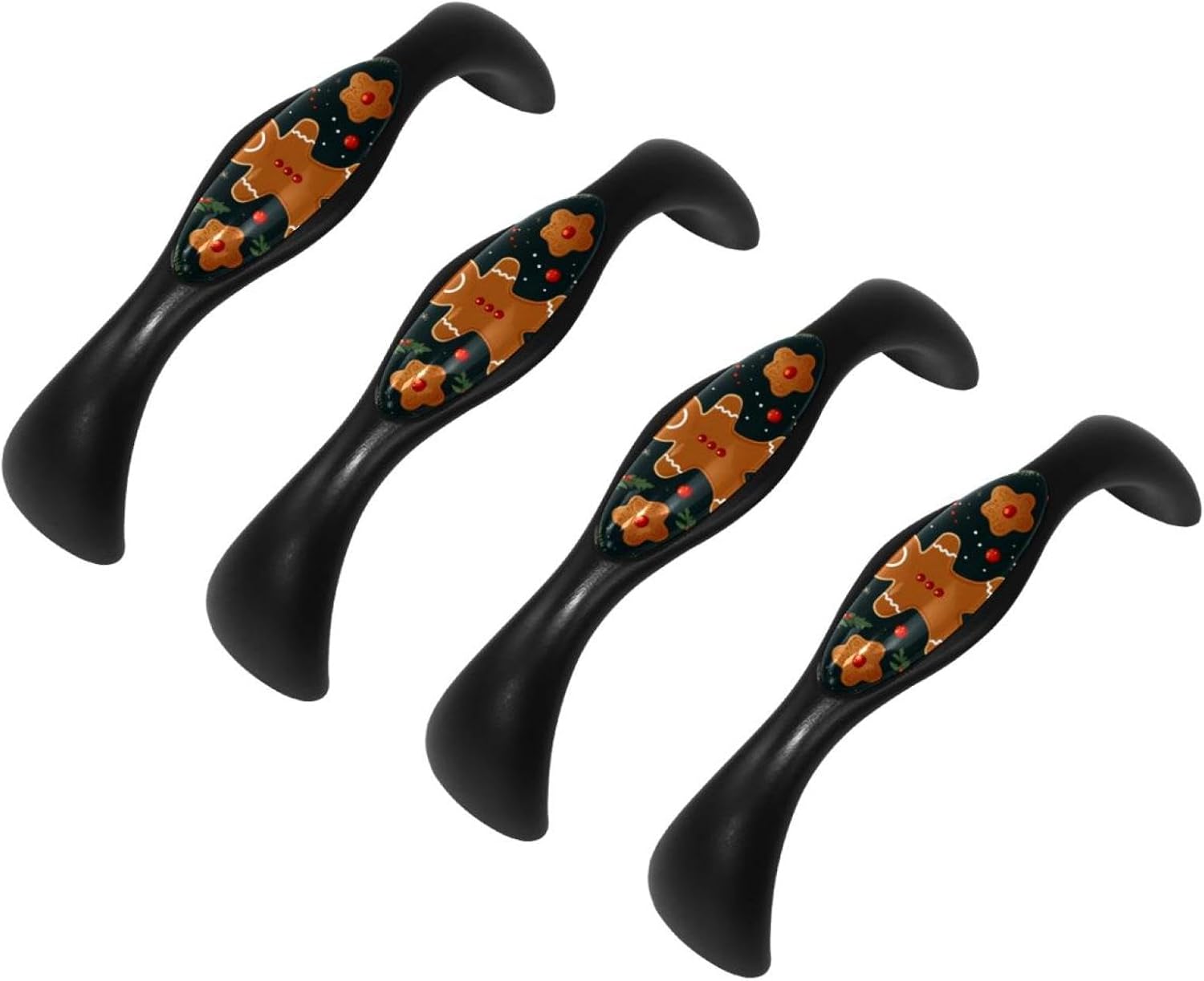 Enhance Your Home with Modern Black Drawer Pulls Handle - 4 Pieces ...