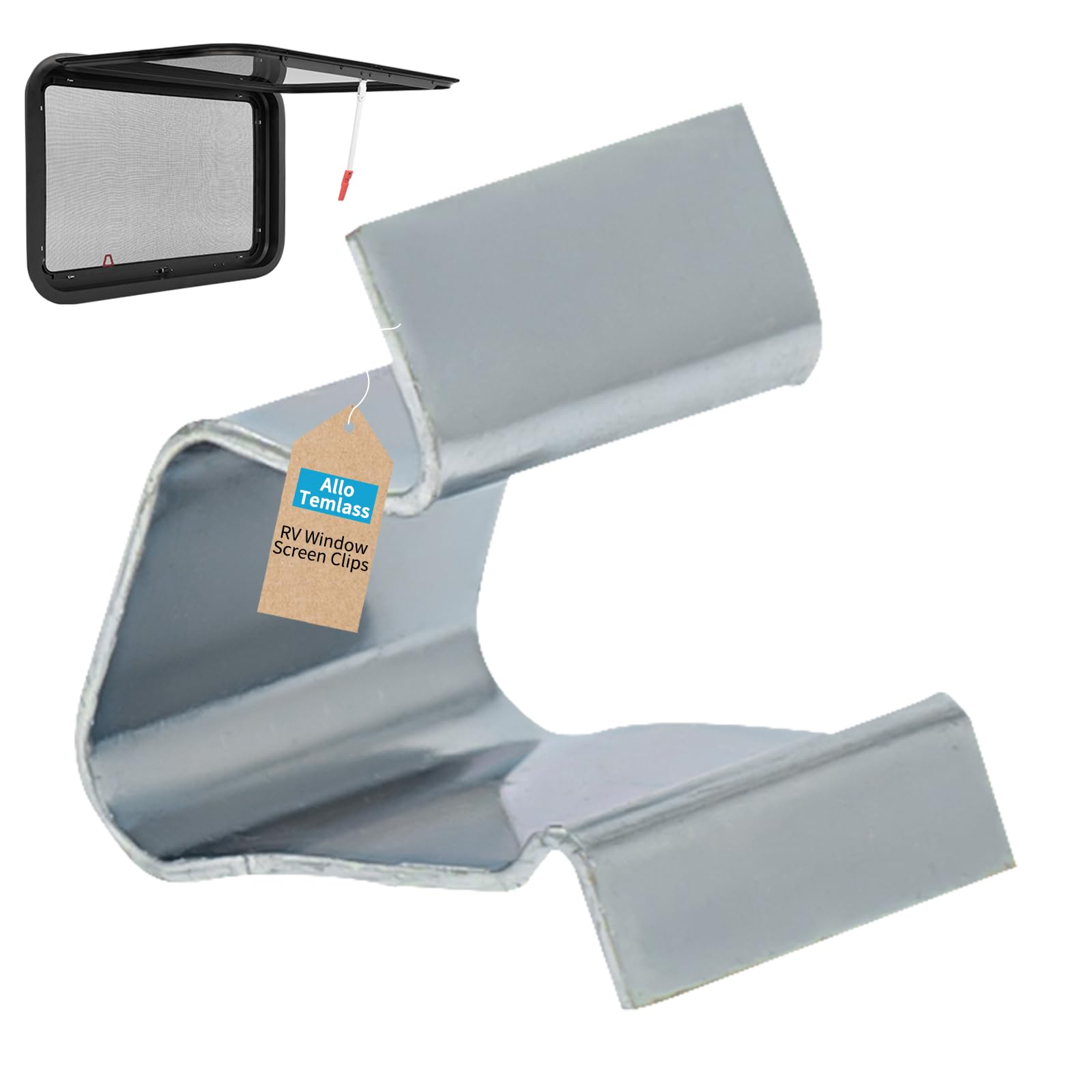 Amazon.com: AlloTemlass RV Window Replacement Screen Clips, 10 Pack ...