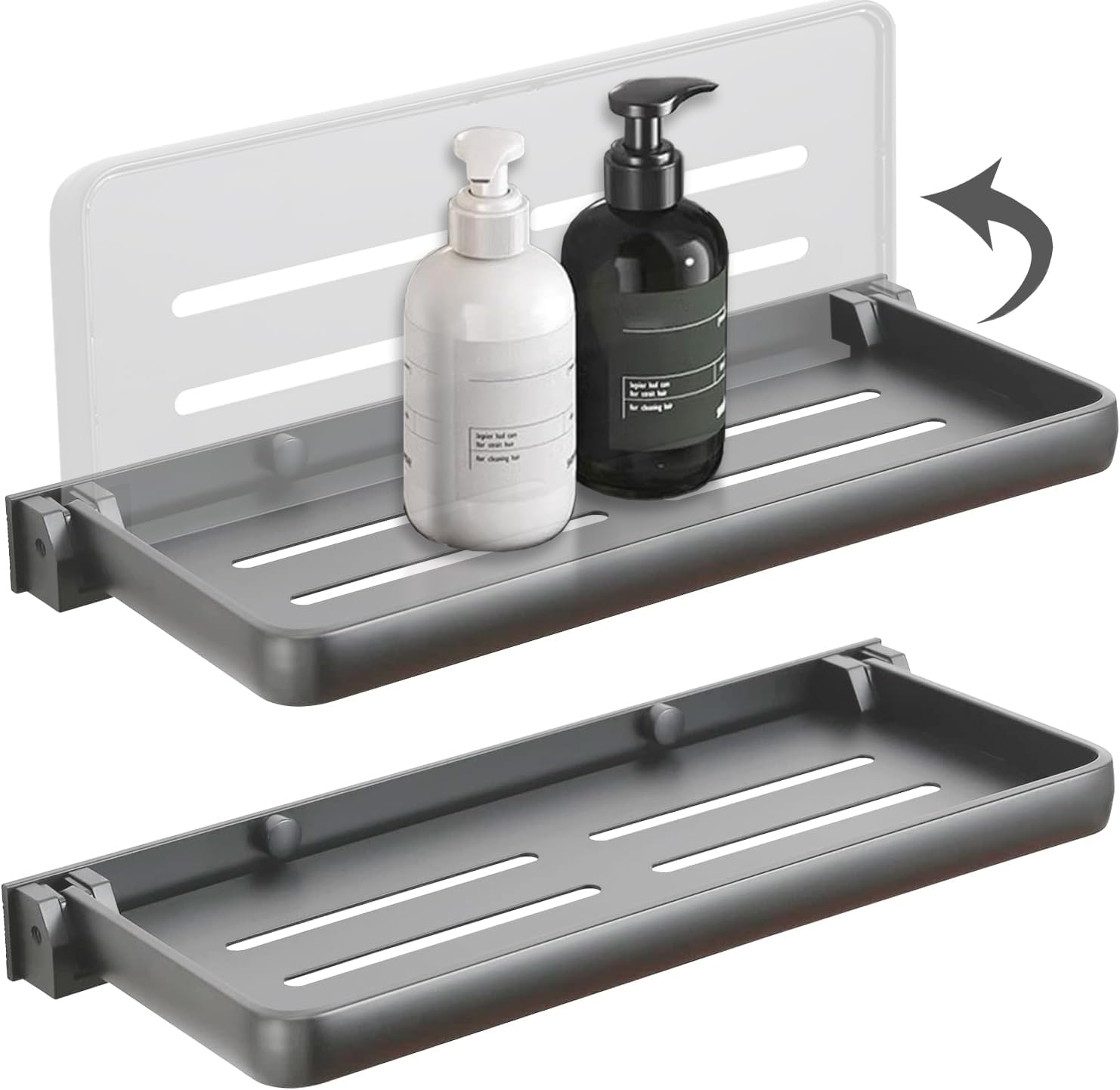 Amazon.com: SWEAMTING RV Aluminum Foldabling Shelf-Hidden,Small Folding ...