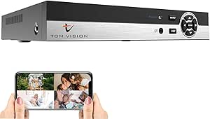 tomvision 8CH AHD DVR 1080N H.264 XMEYE Clould CCTV 8 Channel 5 in 1 ...