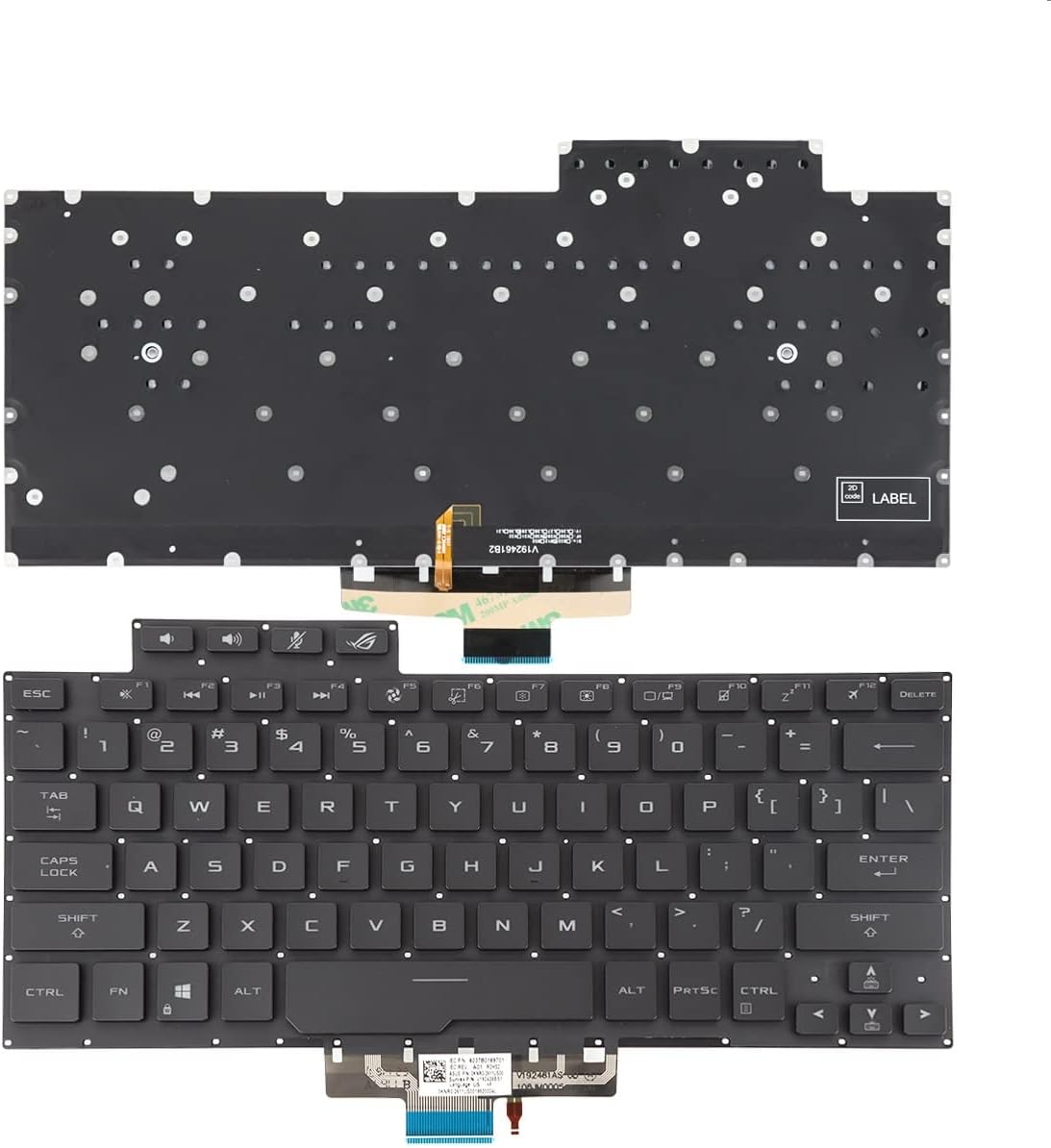 Amazon.com: Laptop Replacement US Keyboard Compatible with ASUS ROG ...