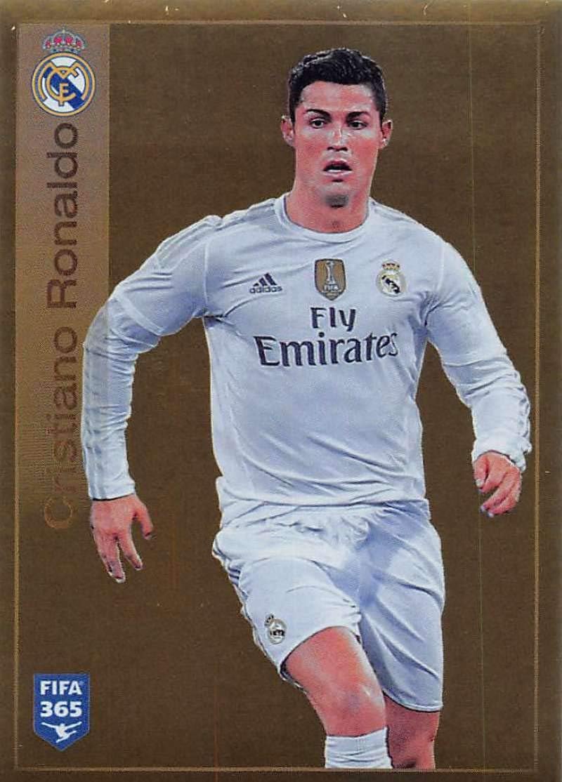 Amazon.com: 2015-16 Panini FIFA 365 Stickers Soccer #389 Cristiano ...