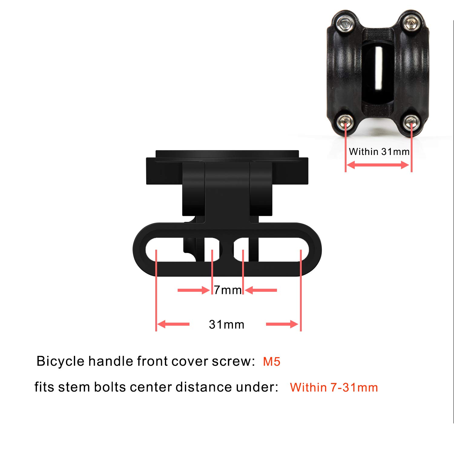 Snapklik.com : Corki Cycles Adjustable Out Front Stem Mounted Cycle ...