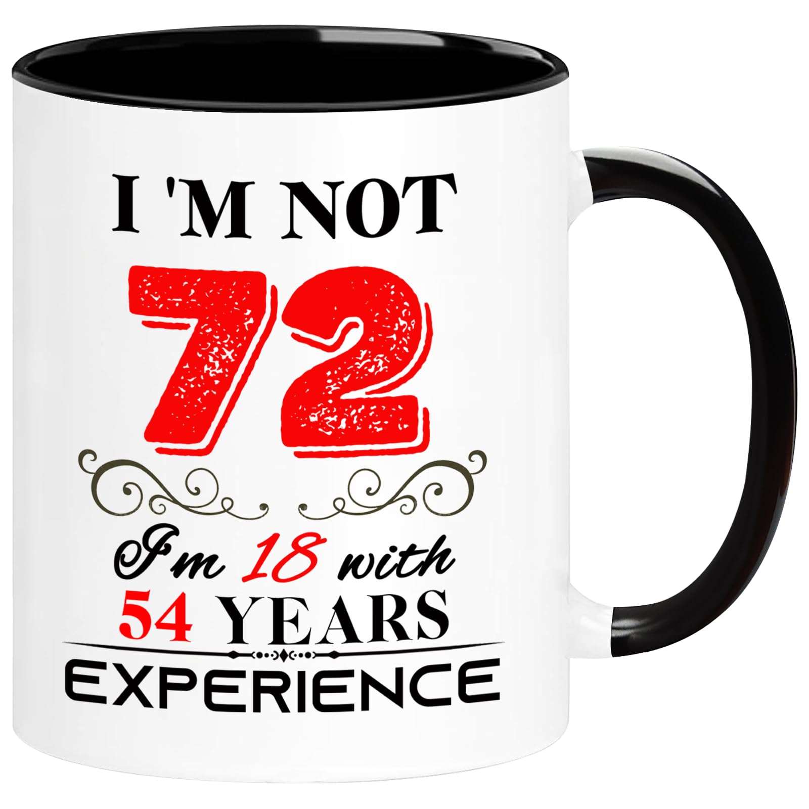 Amazon.com: ERYUWOZA 1952 72th Birthday Mug for Women Men, Turning 72 ...