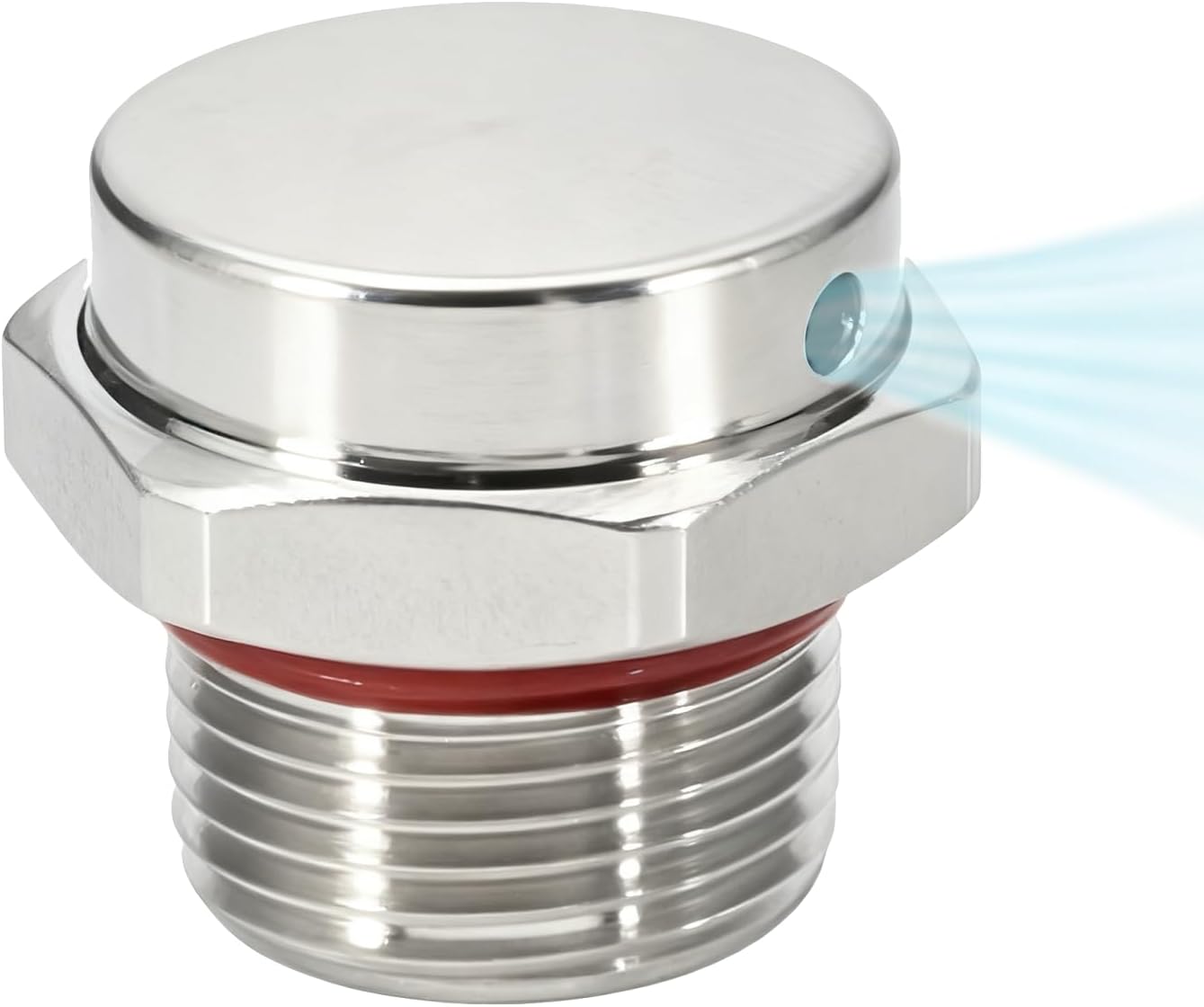 1/2 NPT Stainless Steel Waterproof Breather Valve – Pressure Relief ...