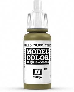 Vallejo Model Color 17ml Arylic Paint - Yellow Green Fs 34259 : Amazon ...