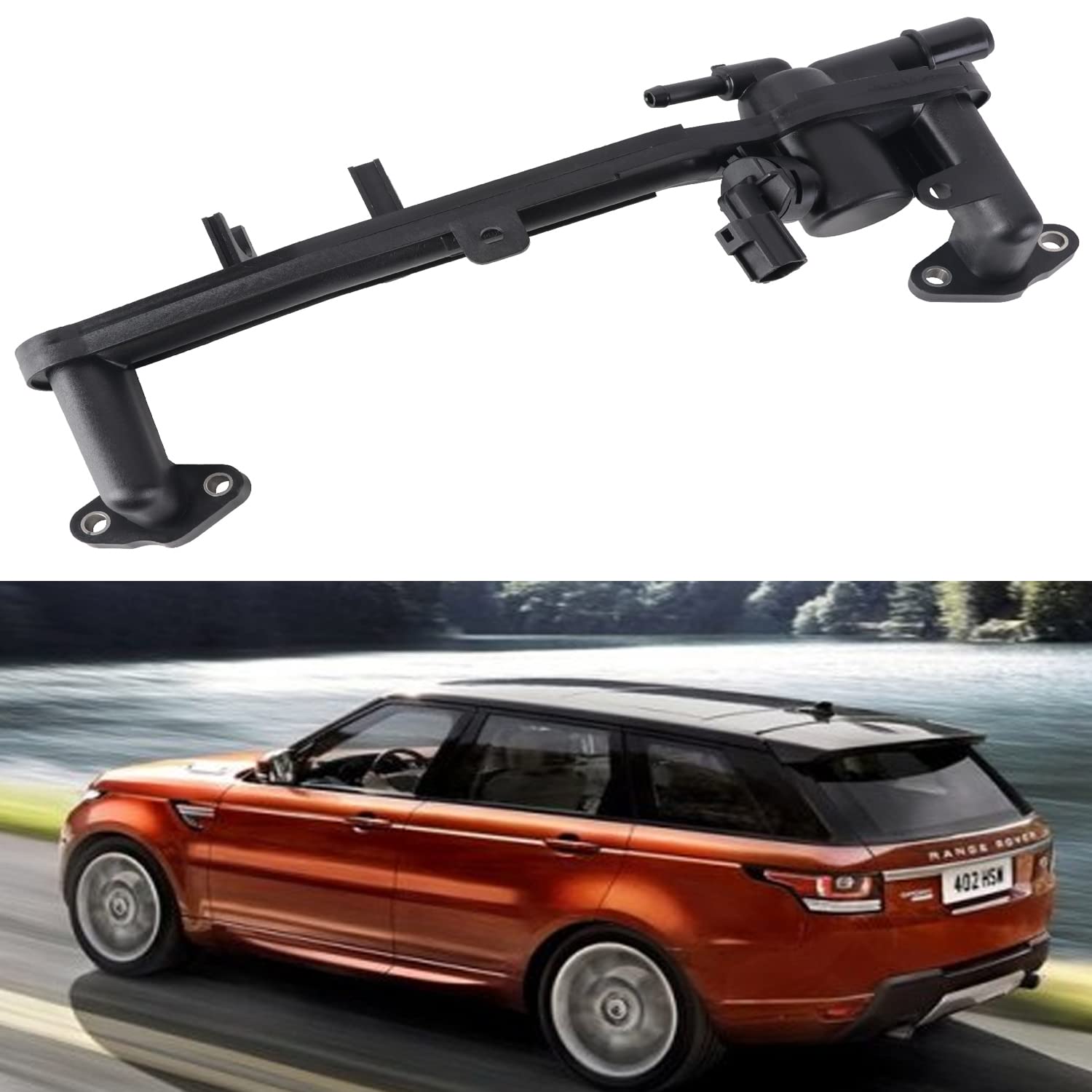 Amazon.com: MUCO Car Heater Manifold Pipe LR018273 for 2010-2016 LR4 ...