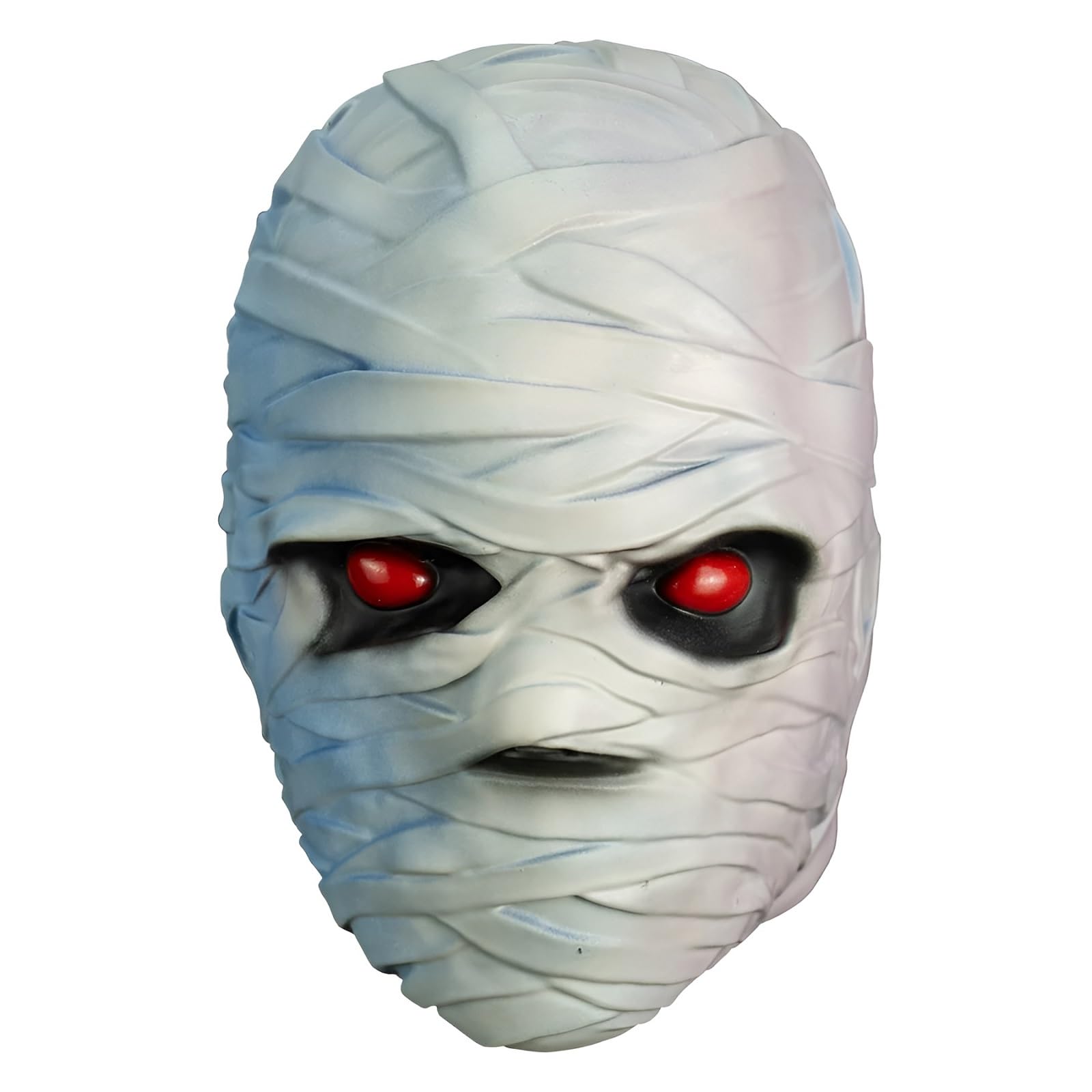 Amazon.com: Trick Or Treat Studios Goosebumps Mummy Vinyl Mask White ...