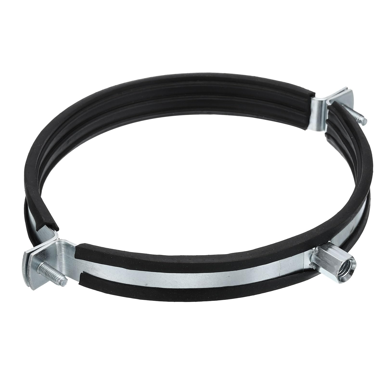 PATIKIL Split Ring Pipe Hanger, 6"(150mm) Zinc Plated Iron Adjustable ...