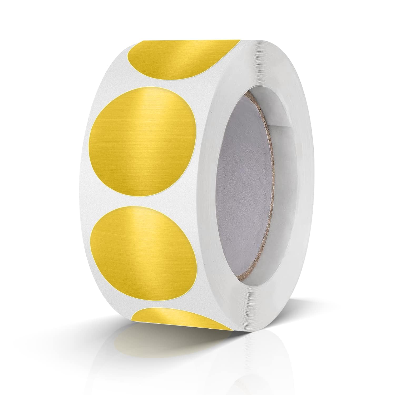 Gold Round Stickers 1 Inch Circle Labels Color Coding Glitter Sparkle ...