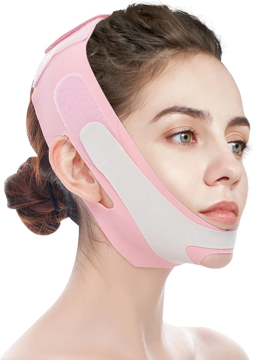 Amazon.com: OORSE Silicone V Line Face Lifting Mask with Adjustable ...