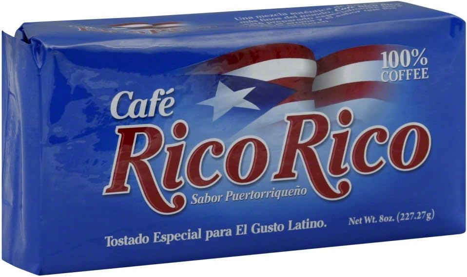 Amazon.com: Cafe Rico Rico, 100% pure Ground Coffee, Sabor ...