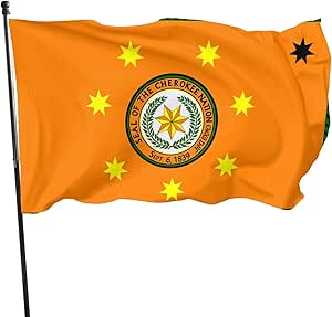 Amazon.com : Cherokee Nation Great Seal Flag Built for Outdoor Use ...