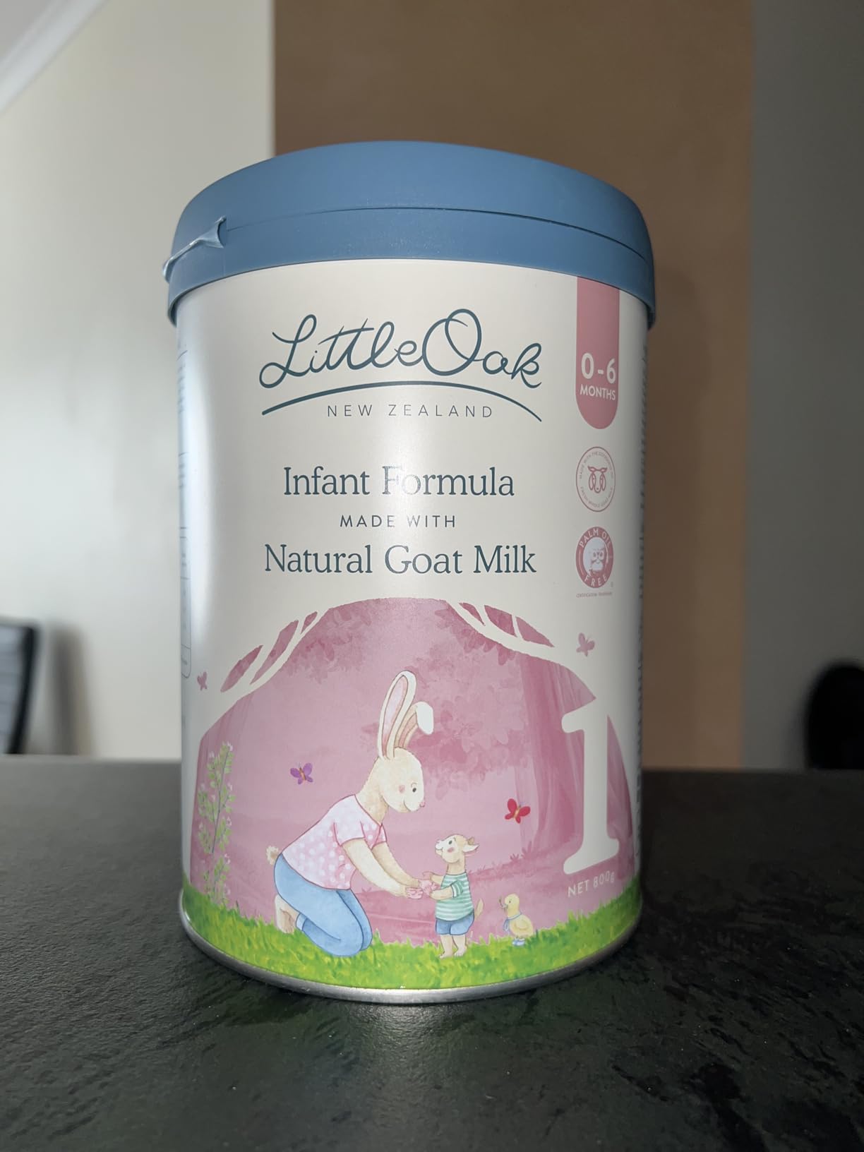 LittleOak Natural Goat Milk Infant Formula, Stage 1, 0-6 Months, 800gm ...