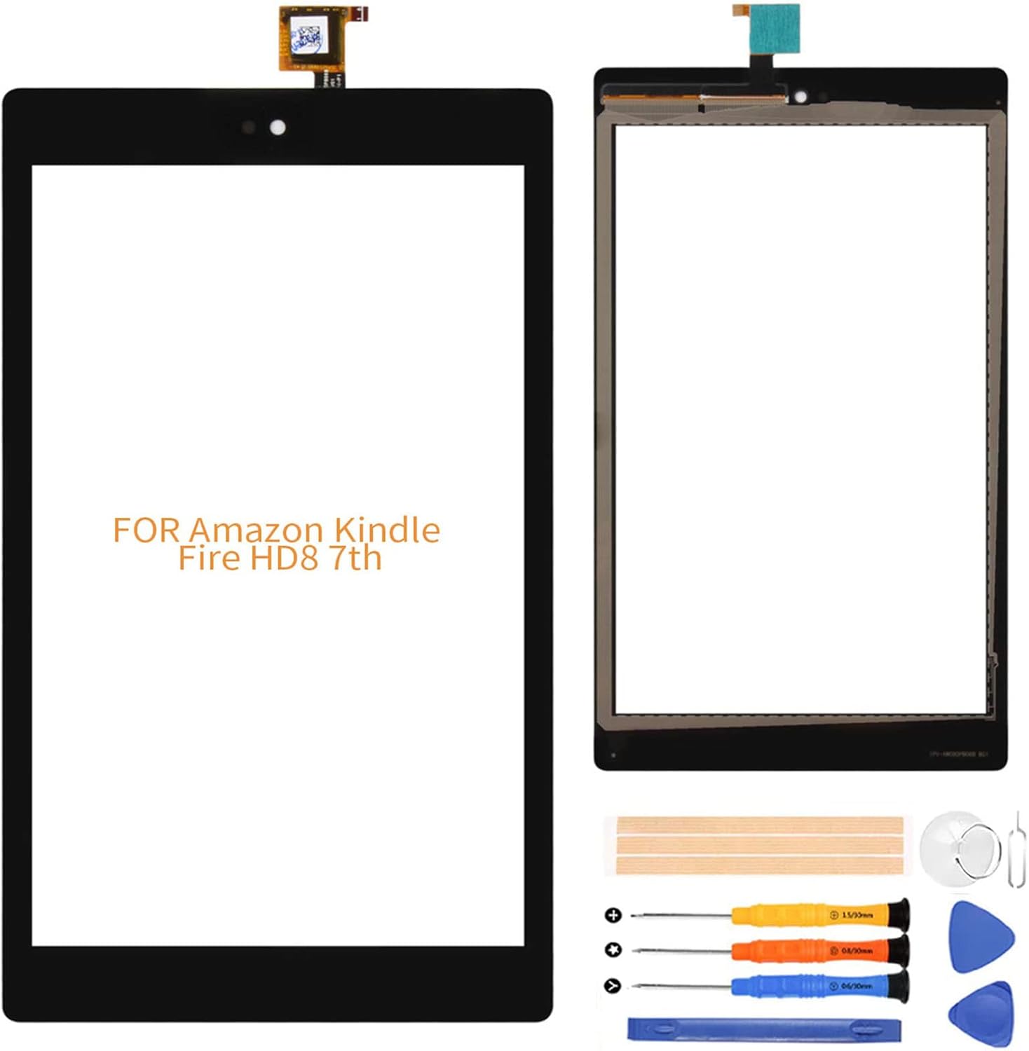 Amazon.com: Compatible with Amazon Kindle Fire HD8 7th Touch Screen ...