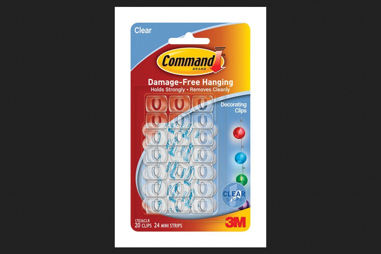 3M 17026Clr 3M Command Clear Decorating Clips : Amazon.co.uk: DIY & Tools