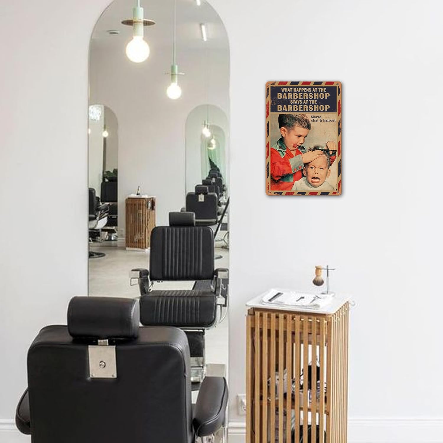 Barber Sign Barbershop Wall Poster Vintage Barber Philippines | Ubuy