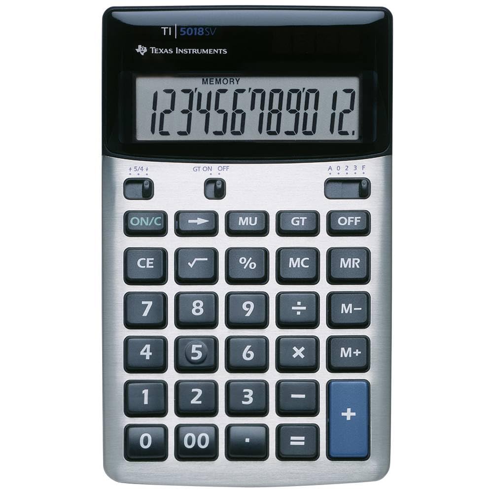 Texas Instruments TI-5018SV Tischrechner : Amazon.de: Bürobedarf ...