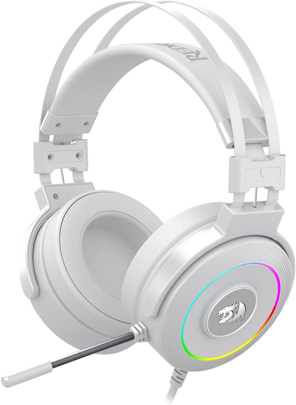 Headset Gamer Rgb Husky Storm V2 Branco Usb P2 7.1 Surround - HGMD006 ...